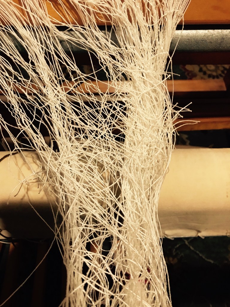 Tying a New Warp to an Old Warp in 7 Steps – Midwest Weaving