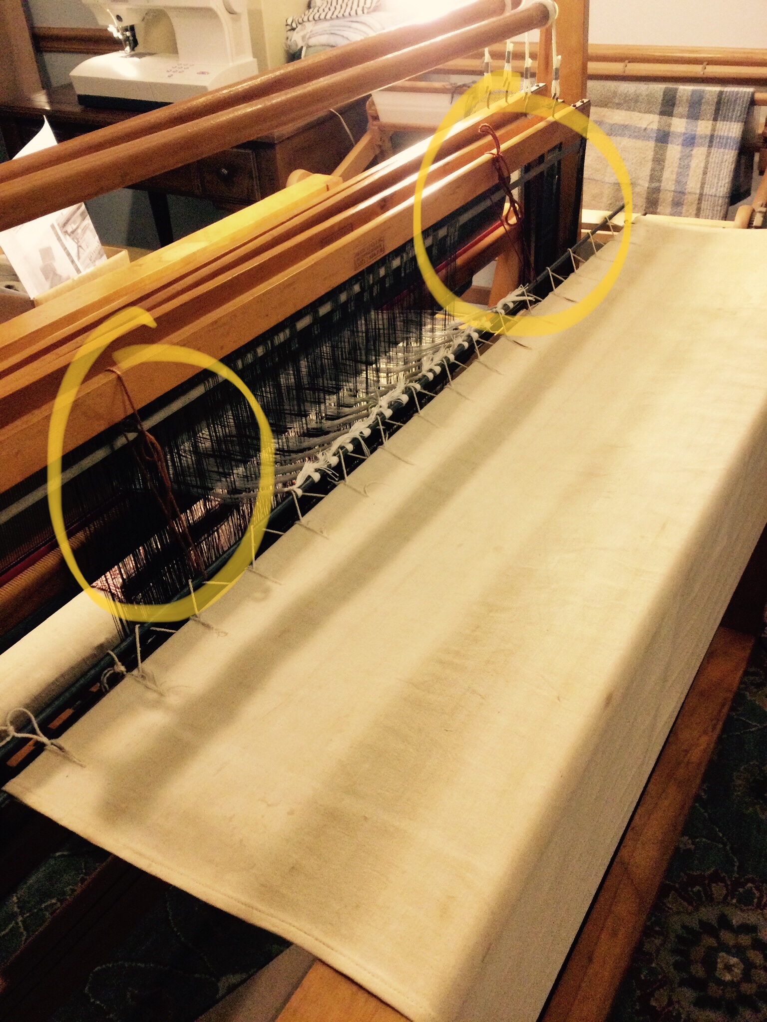 Tying a New Warp to an Old Warp in 7 Steps – Midwest Weaving