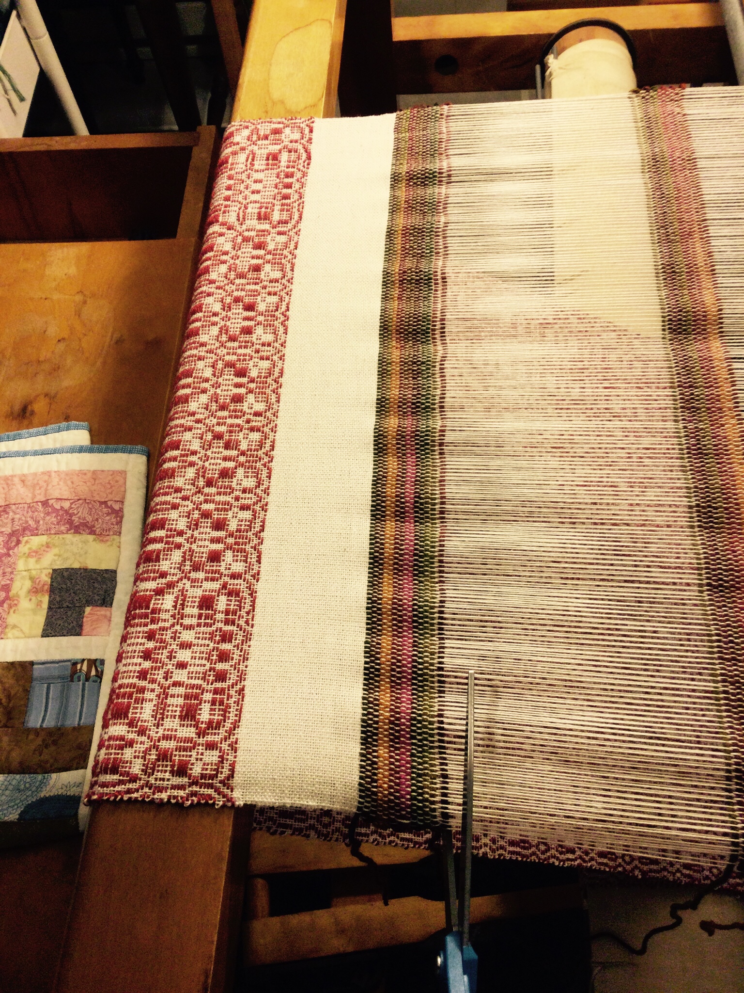 Tying a New Warp to an Old Warp in 7 Steps – Midwest Weaving